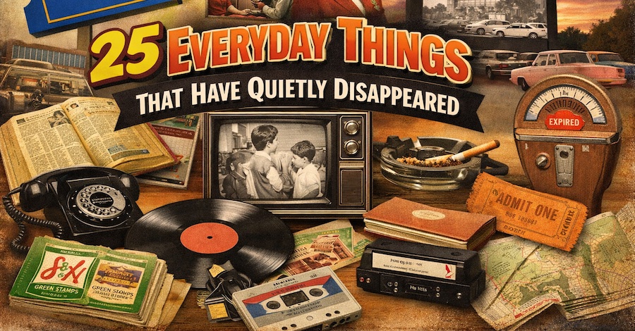 25 Everyday Things That Have Quietly Disappeared - Curtis Tucker